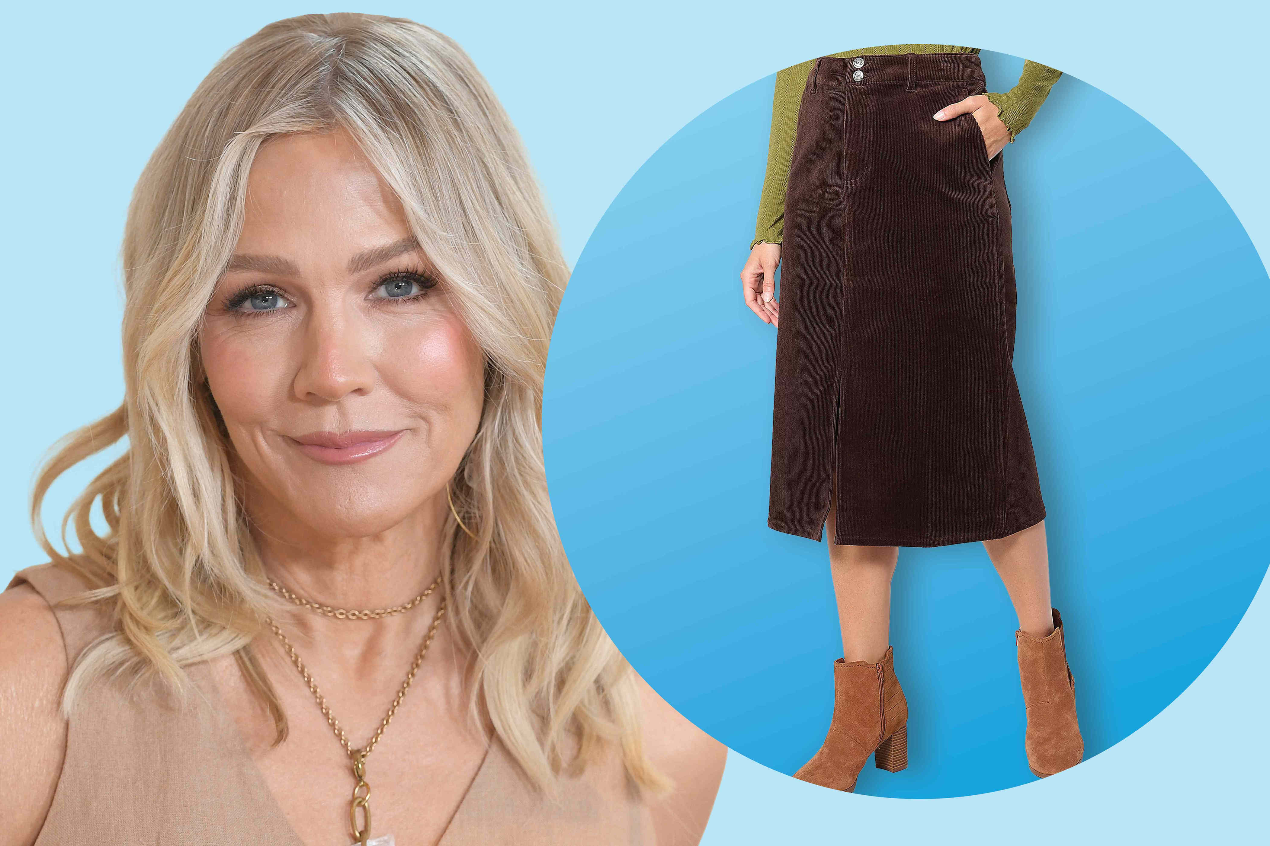 Jennie Garth’s QVC line is packed with comfy sweaters, maxi dresses ...
