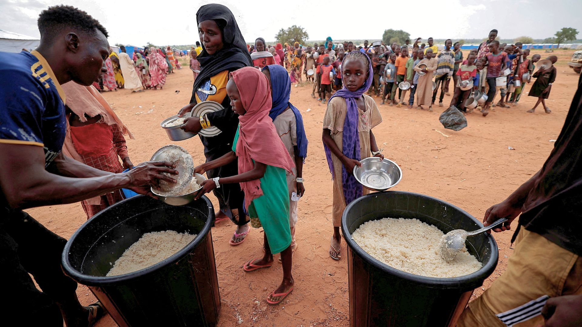 Global aid cuts push millions of displaced Sudanese towards hunger