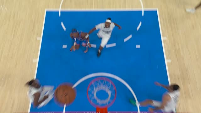 SGA goes off the glass to himself for insane assist