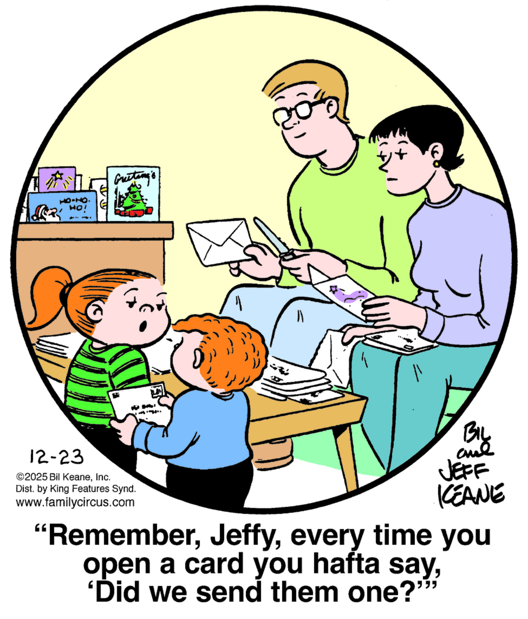 Family Circus by Bil and Jeff Keane