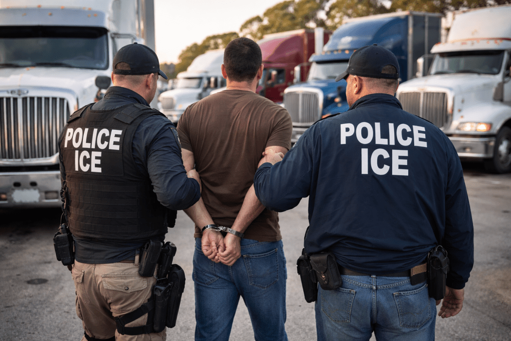 ICE arrests 100+ illegal truck drivers in California after deadly ...