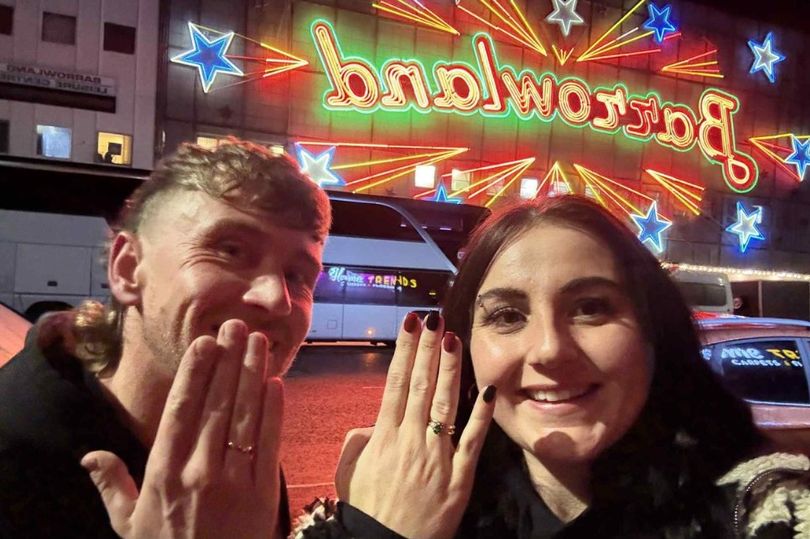 Newlyweds swap lavish wedding reception for Glasgow Barrowlands pop ...