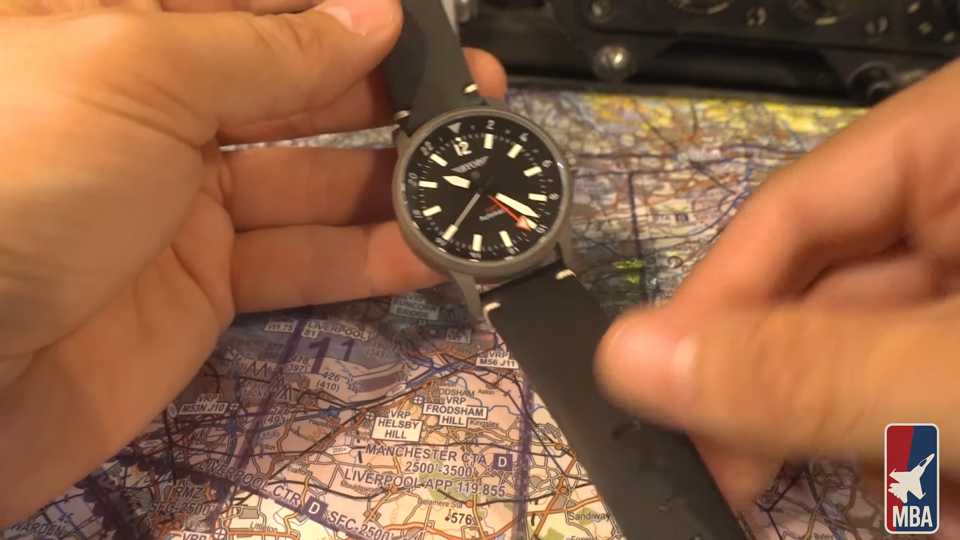 Inside a Vulcan bomber, a modern pilot’s watch finally made sense
