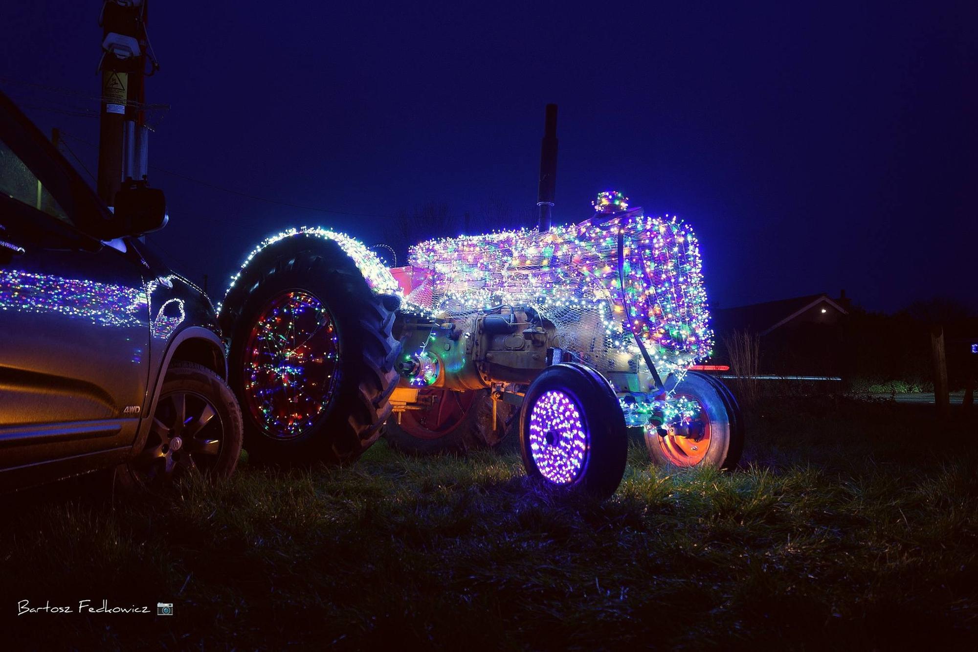 Illuminated tractors raise £2,000-plus for Boston Pilgrim Hospital's ...
