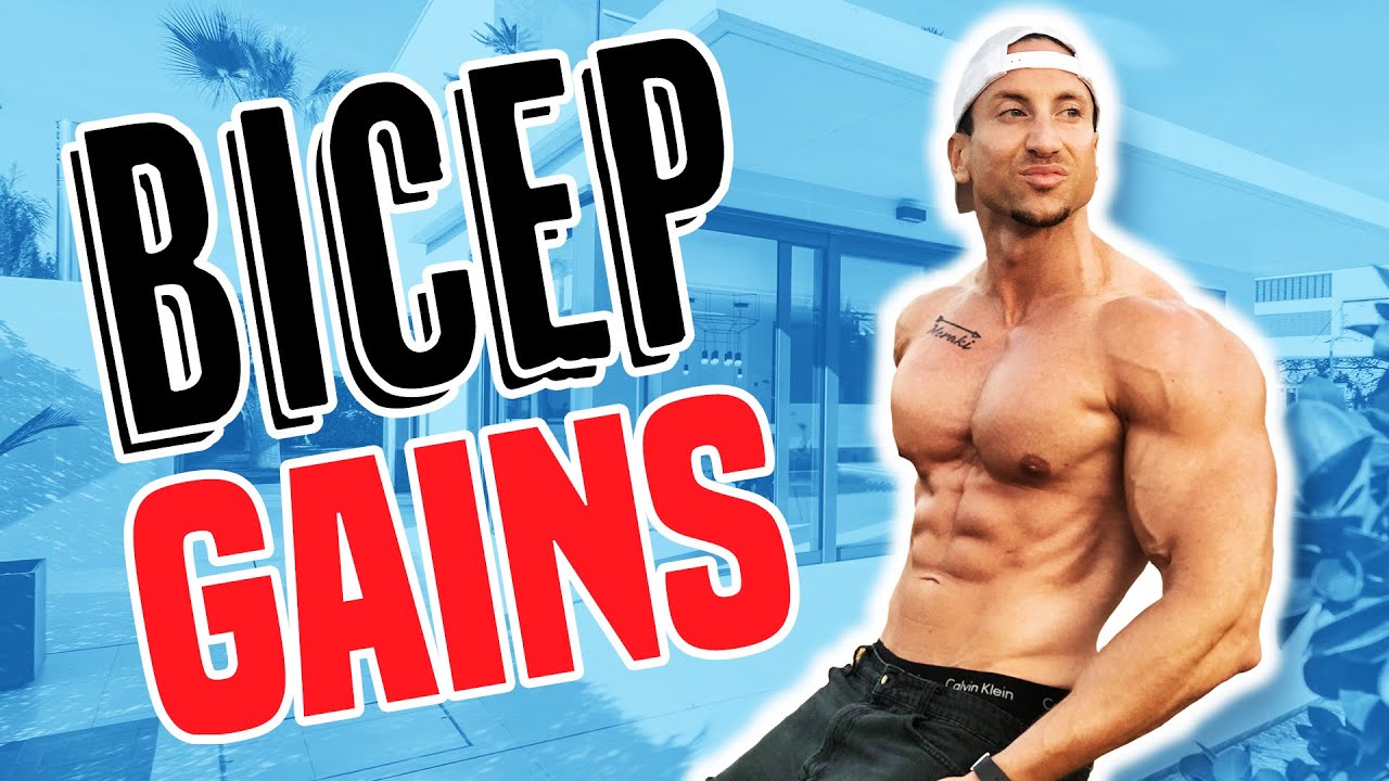 Home bicep workout for arm growth in just five minutes