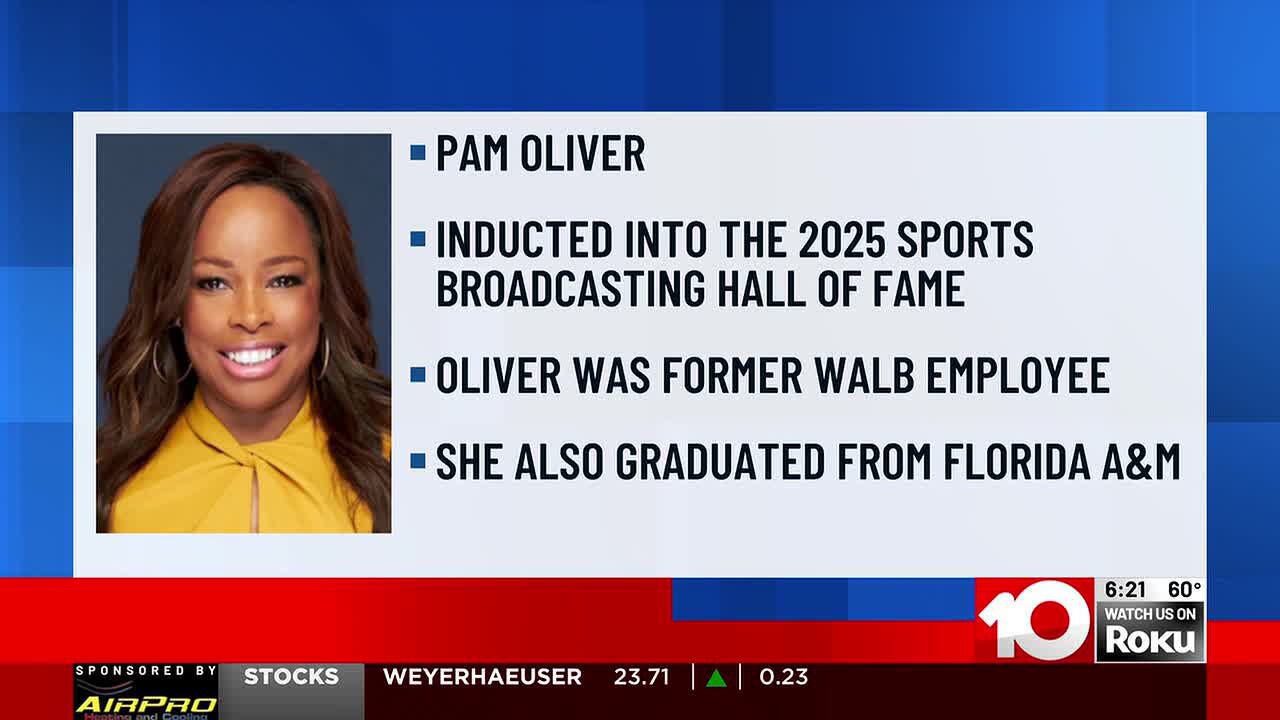 Former WALB reporter inducted into Sports Broadcasting Hall of Fame