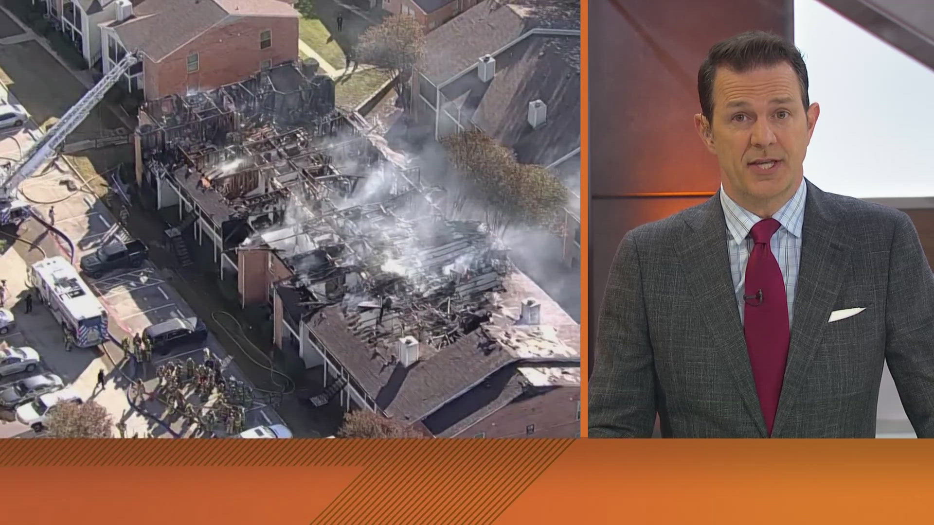 Frustration grows after a fire at a Fort Worth apartment complex ...