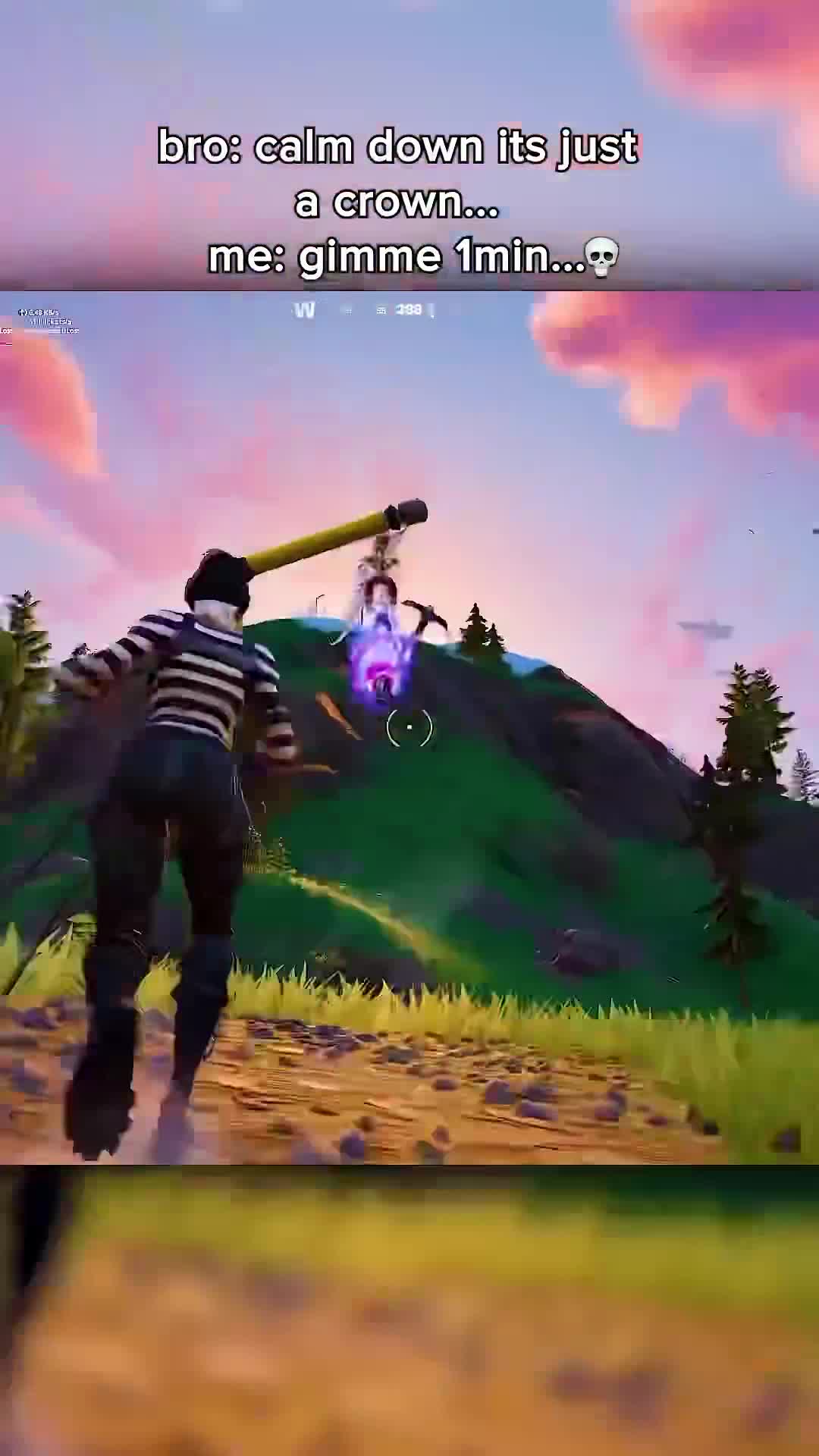 Chasing a crown the whole game