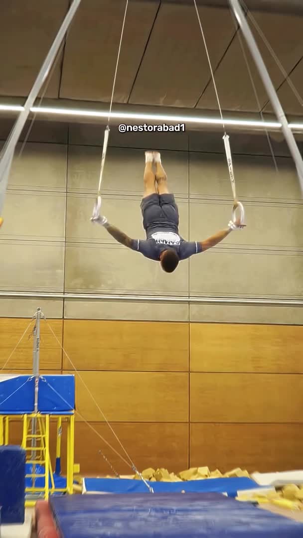 Beam dismount + so much strength