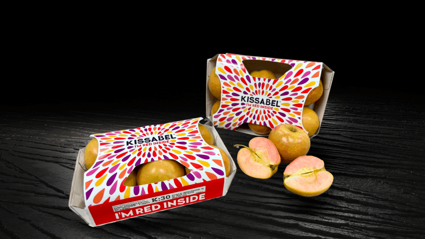 Ravenwood unveils linerless six-pack format for Kissabel apples