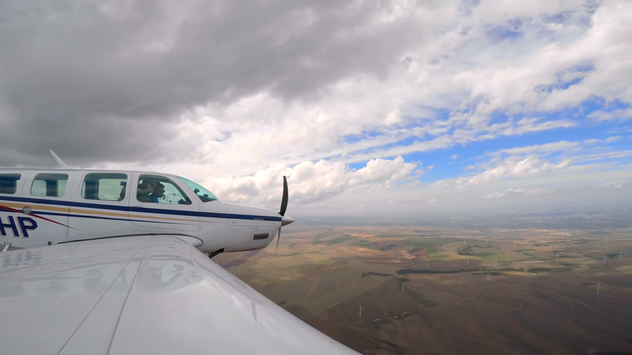 Watch these pilots break free of winter storms for a stunning mountain ...