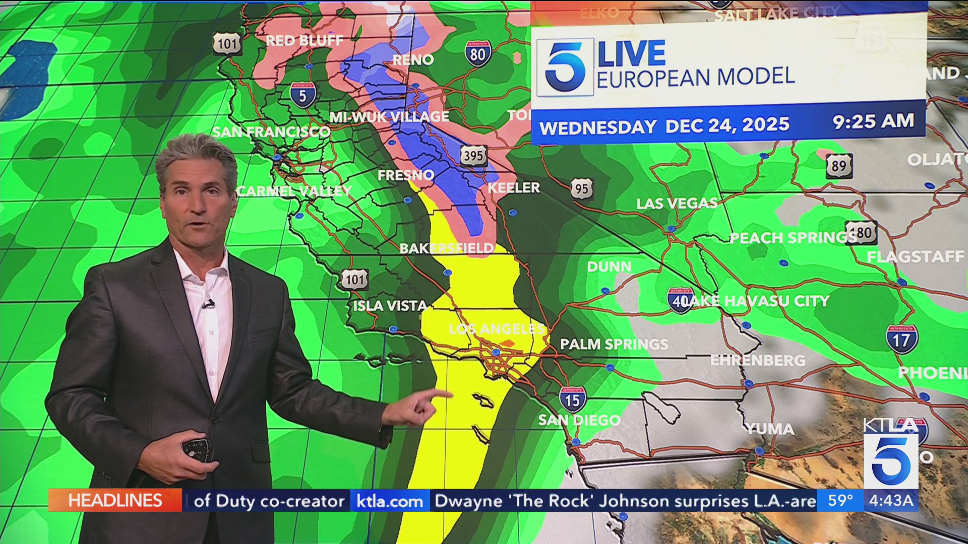 Powerful holiday storm set to arrive over Southern California