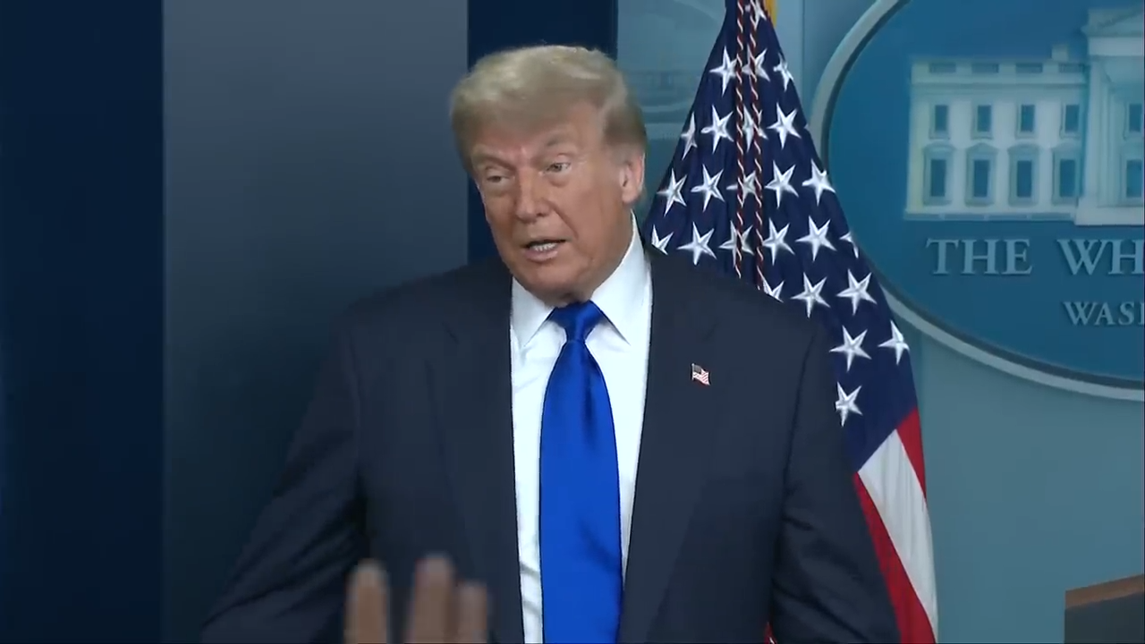 'It's really the opposite': Trump weasels his way out of answering ...