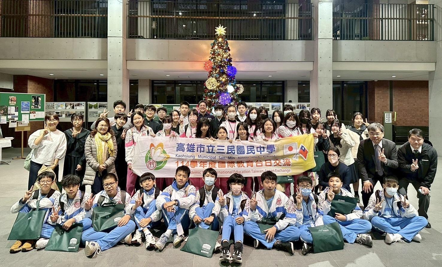 走進日本福岡農村Homestay 高市三民國中學生接軌國際教育交流