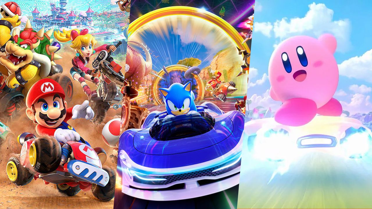 Mario Kart World vs Sonic Racing CrossWorlds vs Kirby Air Riders — here ...