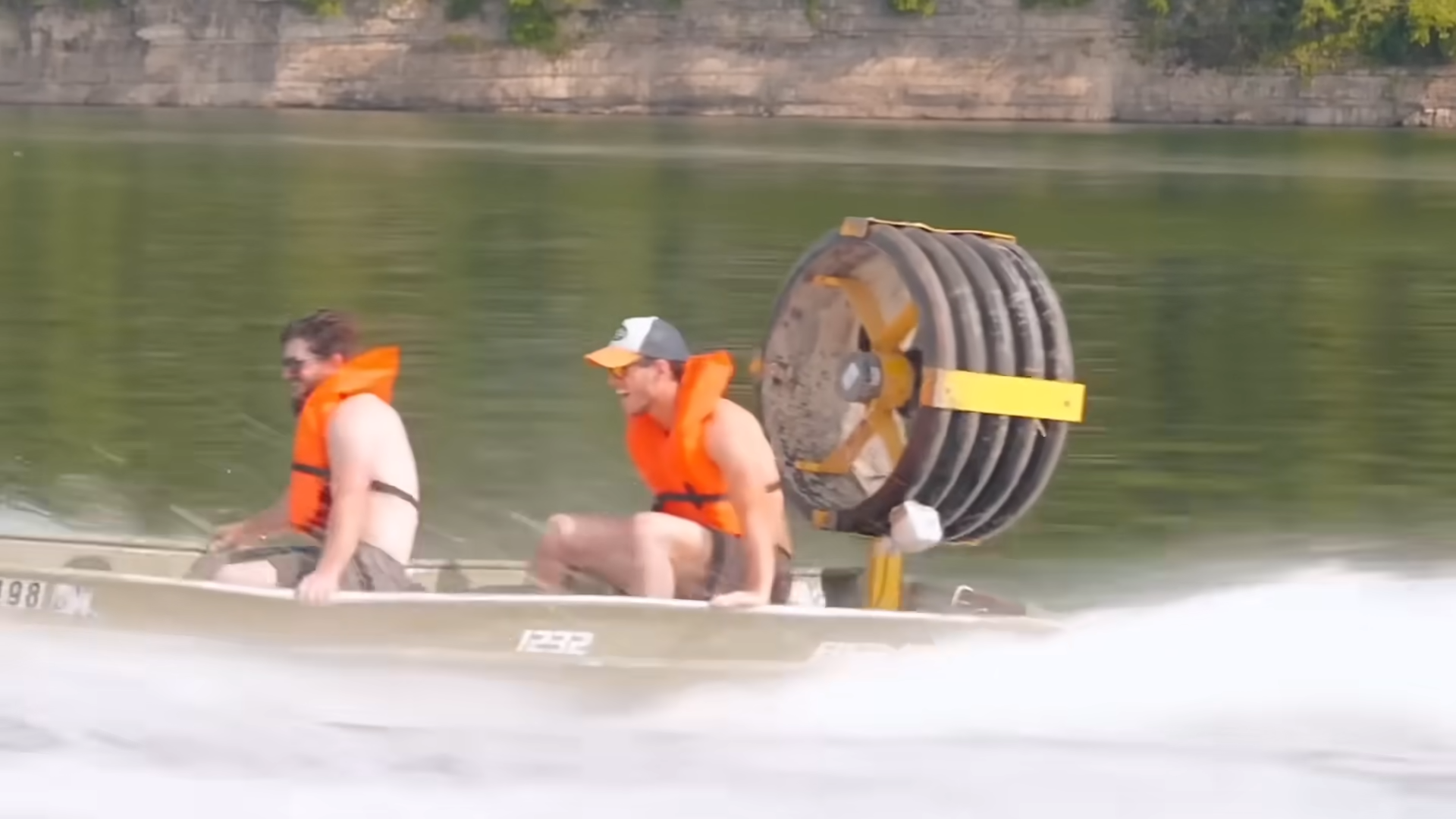 Can this $2,400 monster fan power a boat?