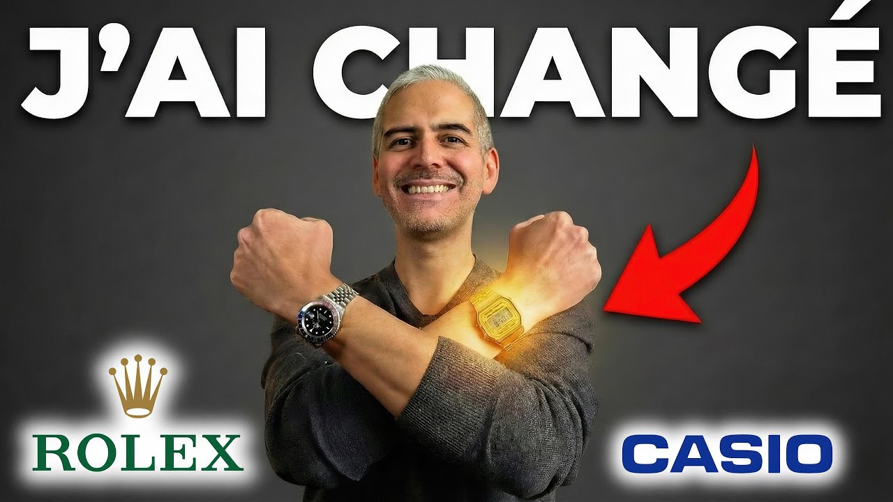 Casio ou Rolex : mon expérience et pourquoi vous pourriez changer