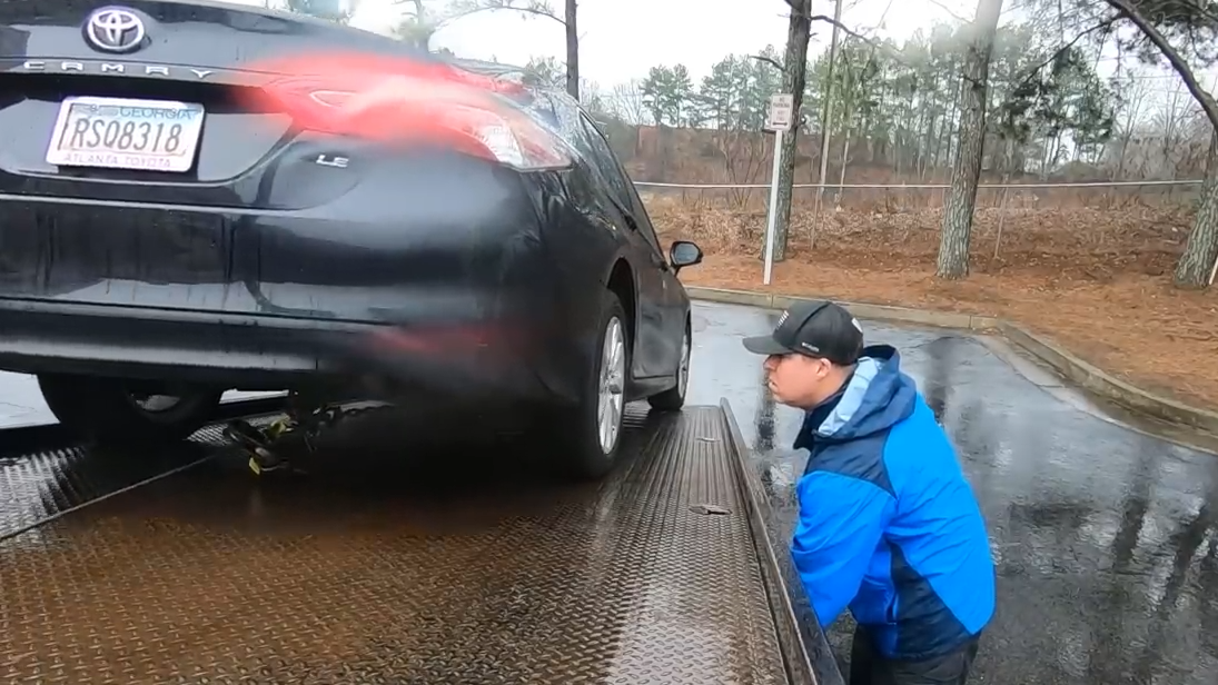How tow trucker said “It’s too late to move it now” and wouldn’t back down