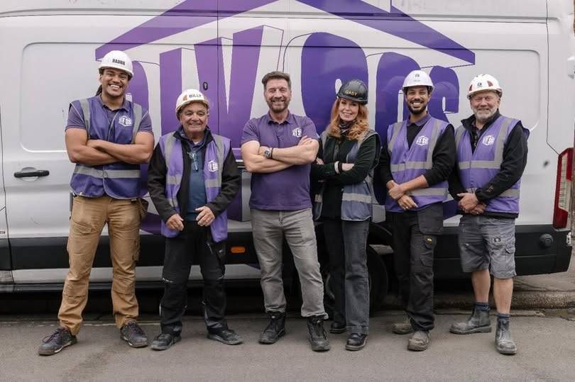DIY SOS star Nick Knowles fights back tears as he says 'it was too much'