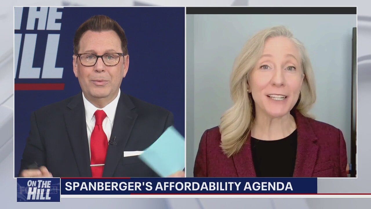 Virginia governor-elect Abigail Spanberger talks affordability agenda