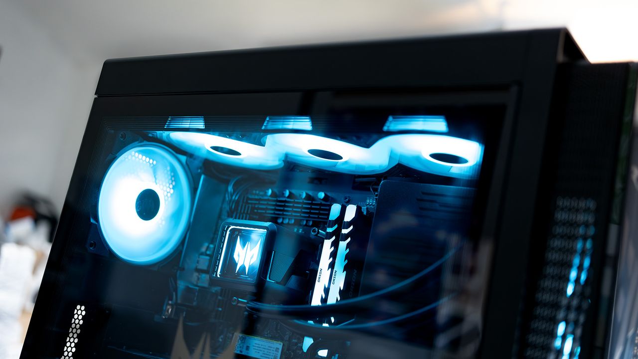 Big, powerful, and so very cool. Acer's Predator PC is a chonky gamer