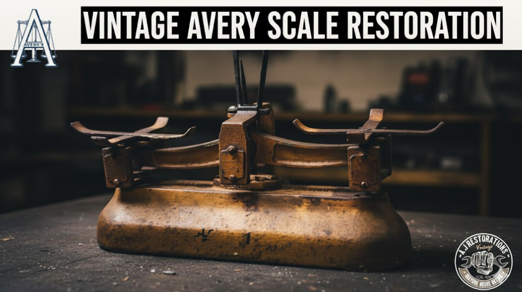 Vintage Avery scale restoration to like new condition