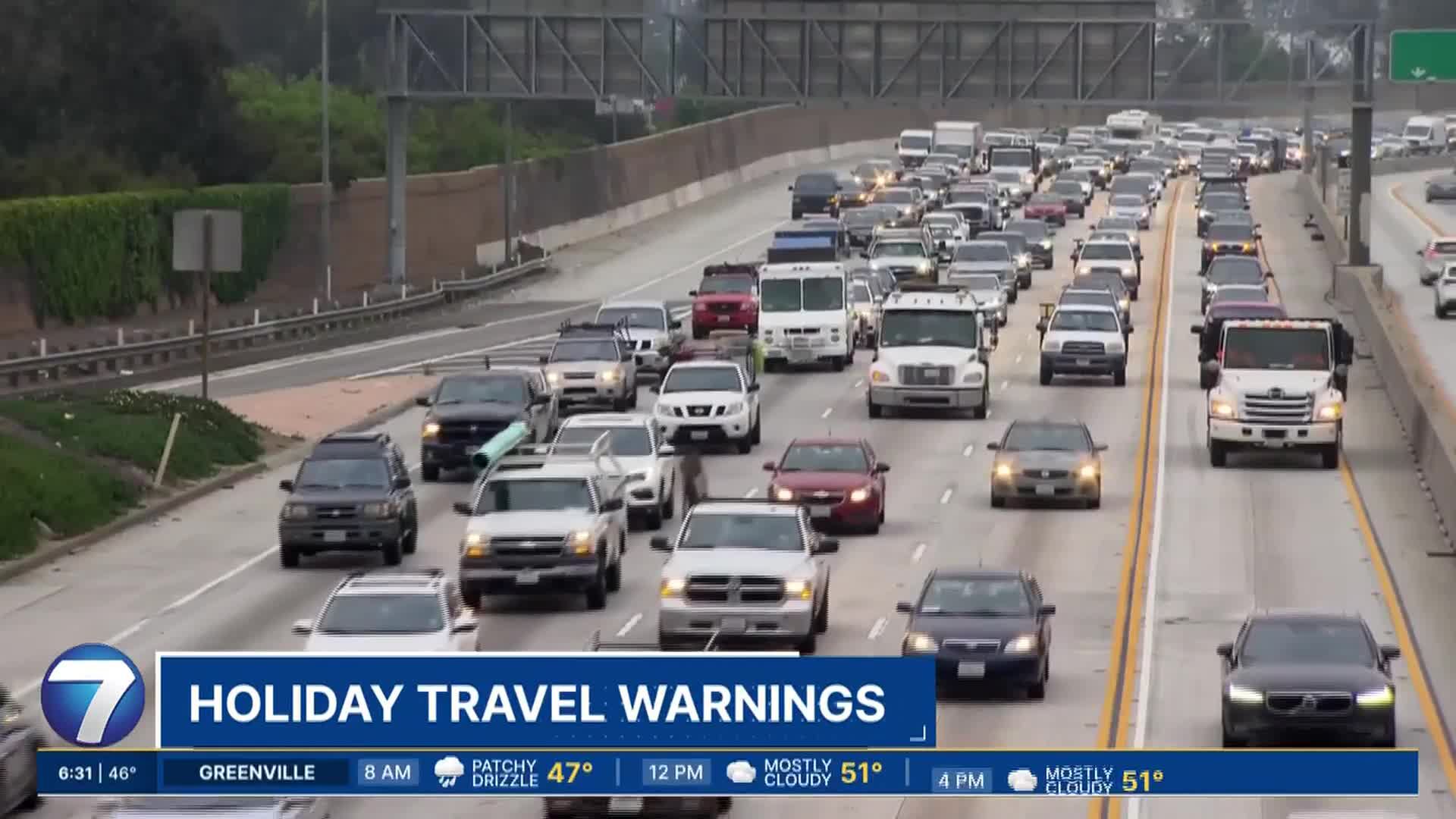 Over 100 million Americans expected to travel during Christmas holiday