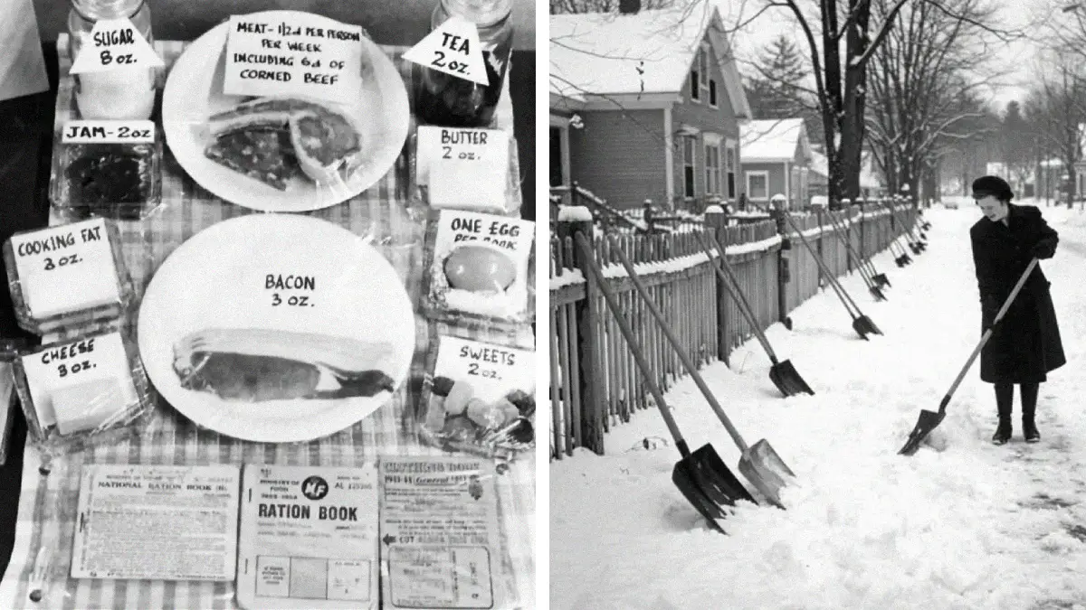 14 wintertime habits from WWII America that feel almost unreal