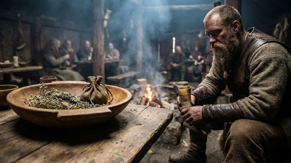 Did Viking warriors use drugs before battle?