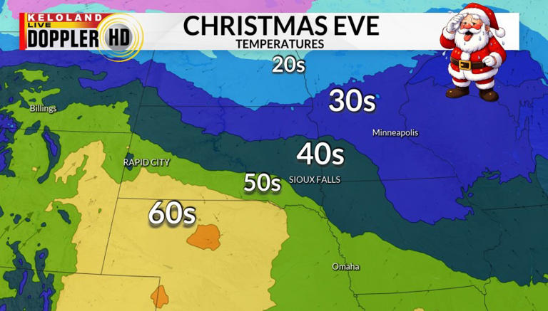 Mild weather pattern continues across KELOLAND