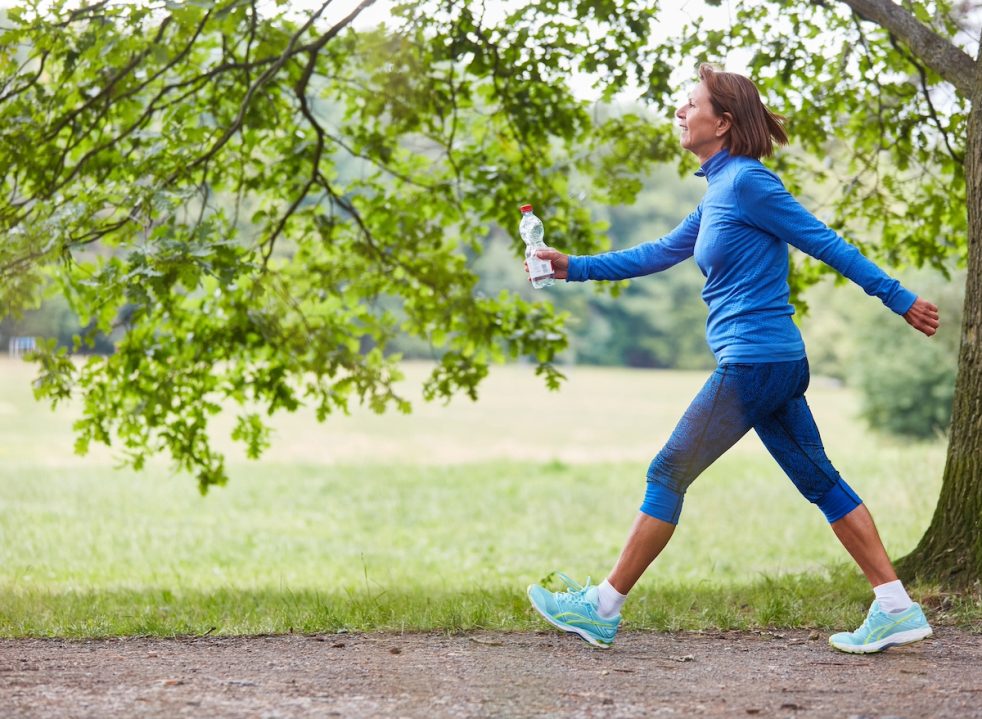 This 30-minute walking routine burns more calories than jogging after 40