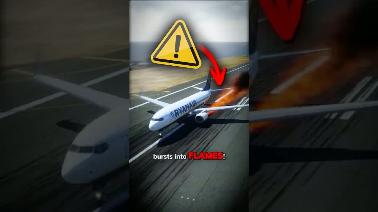 High speed rejected takeoff Boeing 737 (simplified)