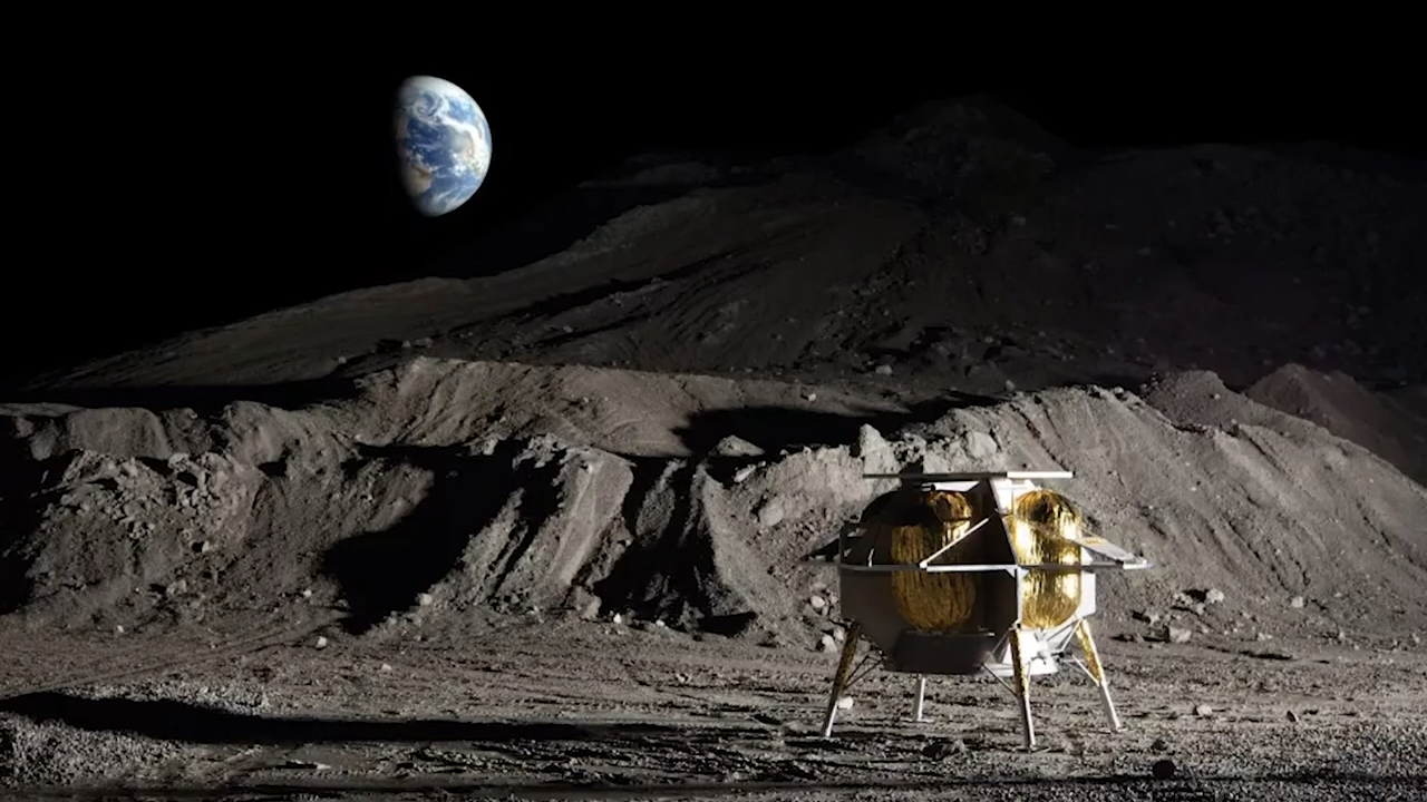 What happens when artificial intelligence lands on the moon