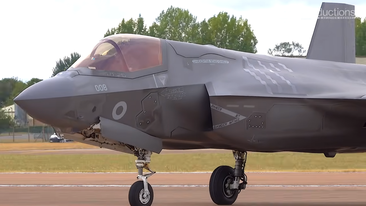 Watch the best moments from RIAT 2025 as fighter jets rule the skies