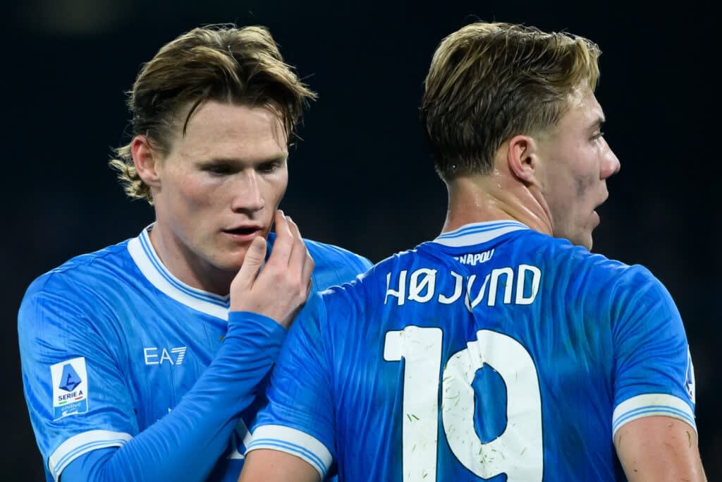 Antonio Conte hints at why Scott McTominay and Rasmus Hojlund are ...