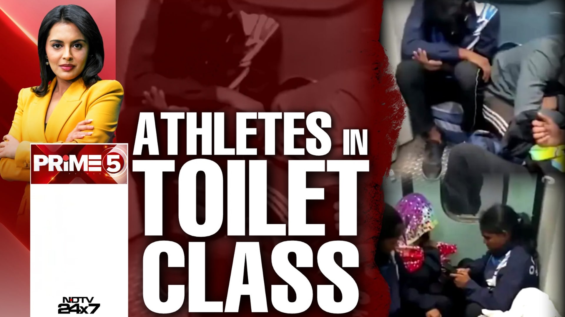 18 Odisha wrestlers sit near train toilet due to unconfirmed tickets