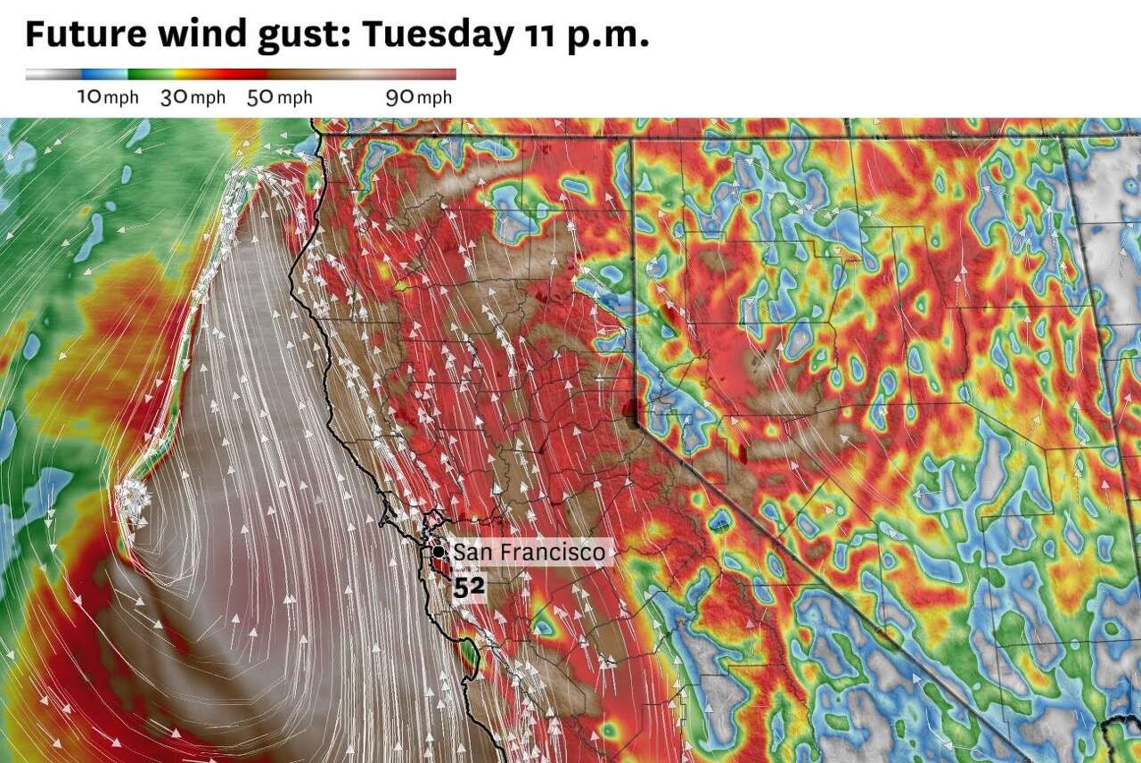 Bay Area storm will bring damaging winds - and may rapidly worsen. Here ...
