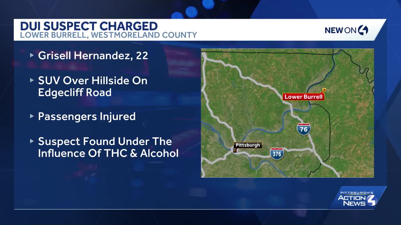 Lower Burrell woman accused of DUI, seriously injuring passengers after ...