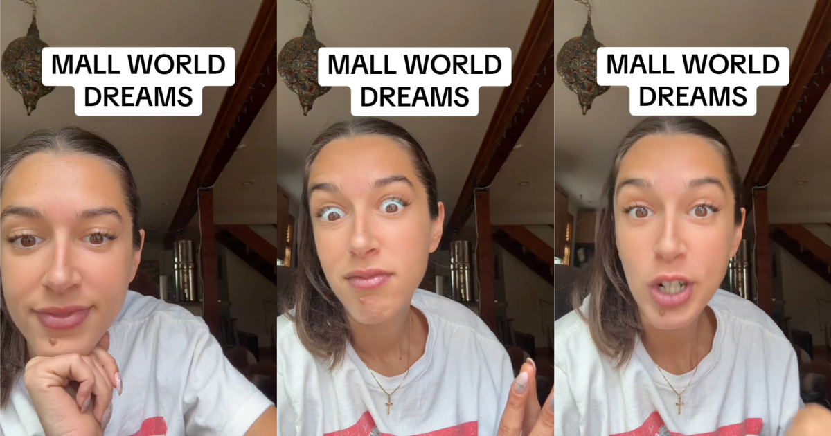 A TikTokker Described How She Has Recurring “Mall World” Dreams And She ...