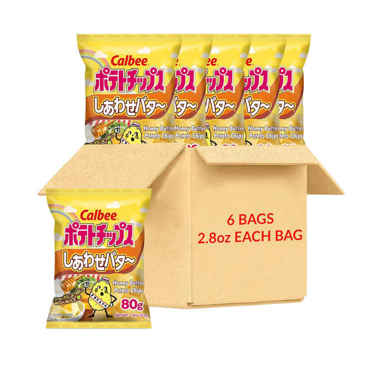 These crispy honey butter potato chips are so good, I was obsessed ...