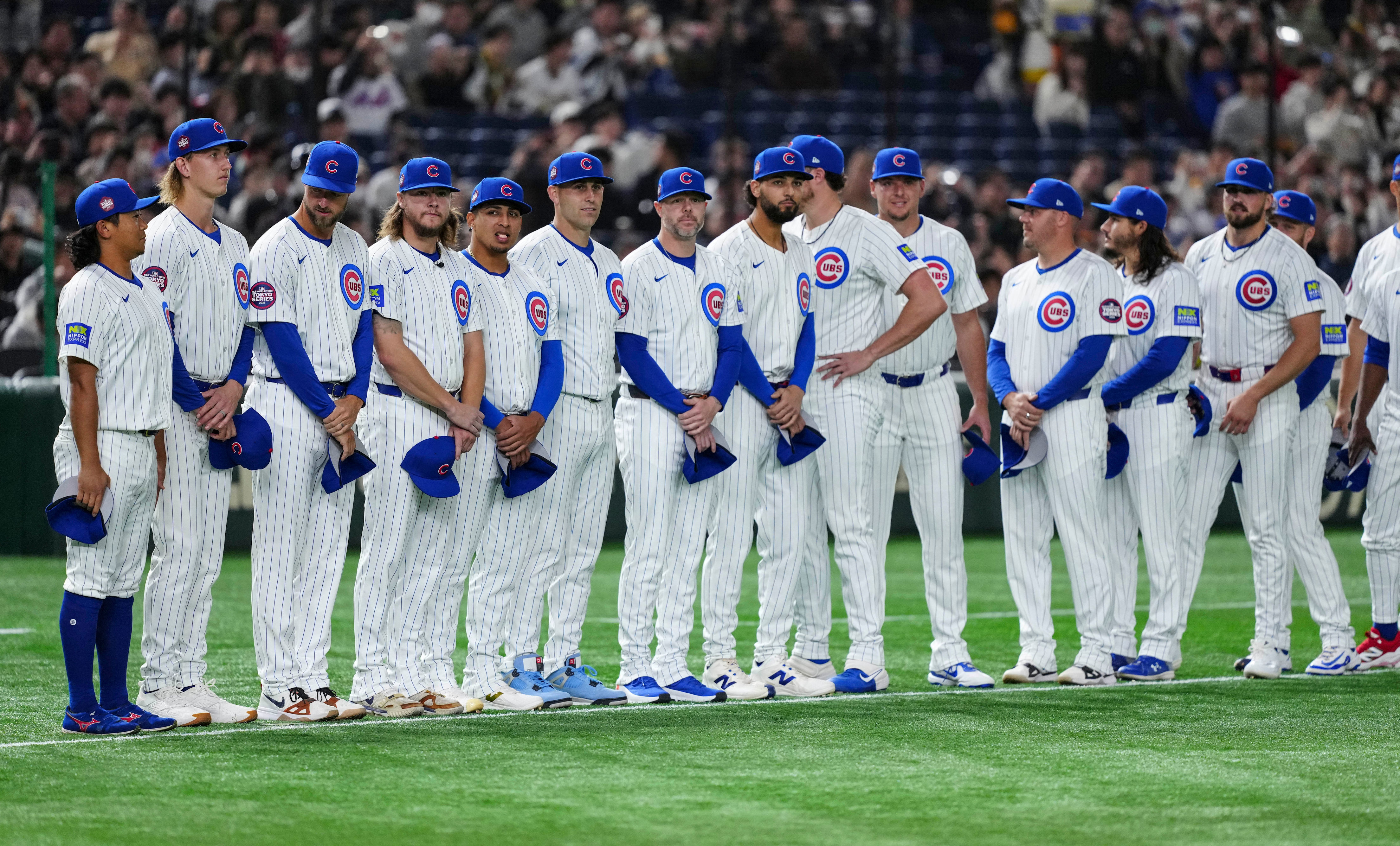 The Cubs have the fewest players on their 40-man roster of any MLB team ...