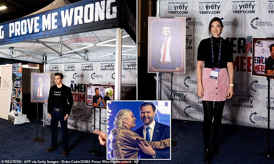 Turning Point USA faces backlash over tent display at latest rally