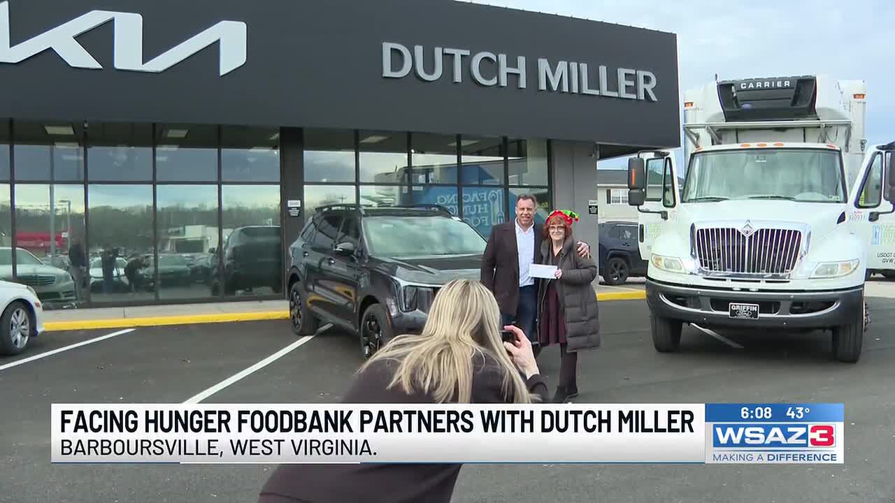 Facing Hunger Foodbank partners with Dutch Miller