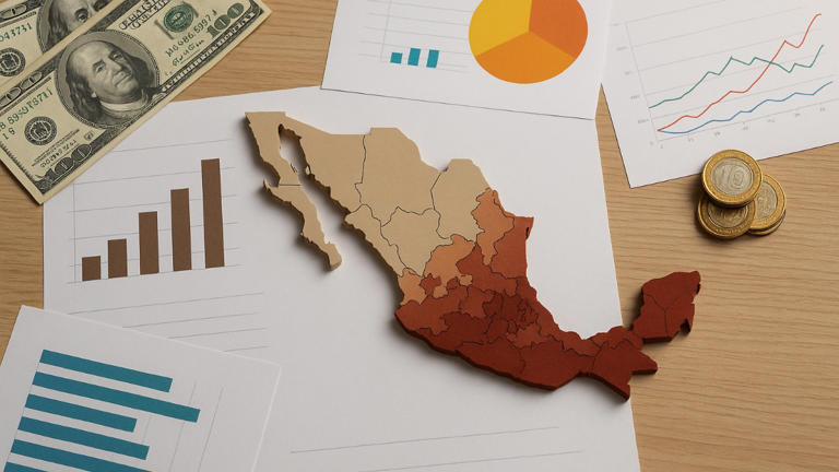 Brecha económica entre el centro y sureste de México persiste y se agudiza