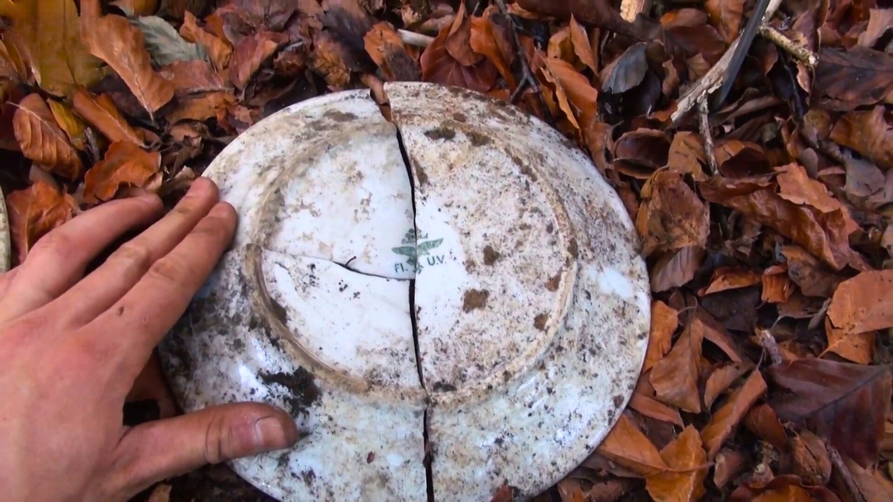 American anti-tank shells and rare Luftwaffe porcelain unearthed at a ...