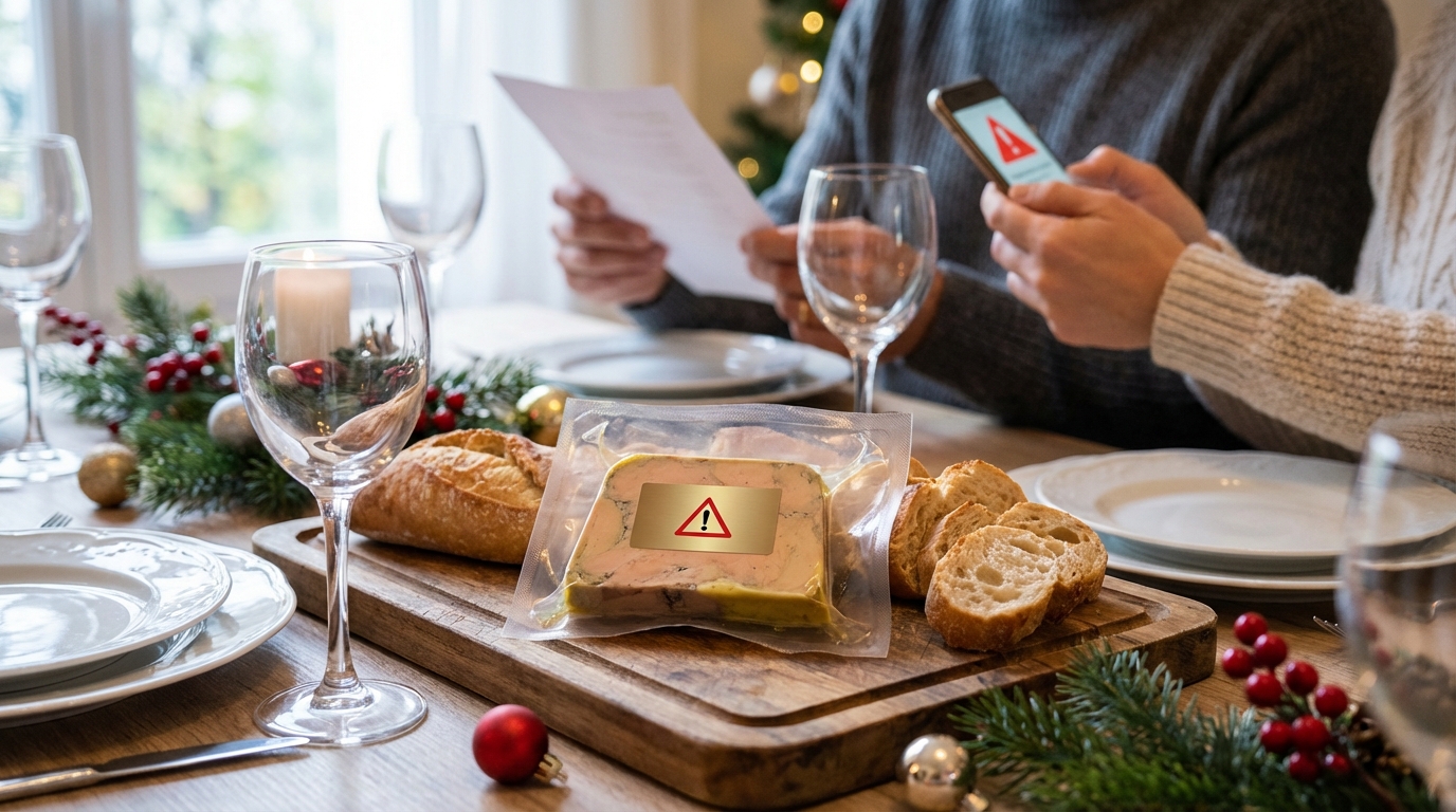 Foie gras : cette terrine vendue avant Noël fait l’objet d’un rappel ...
