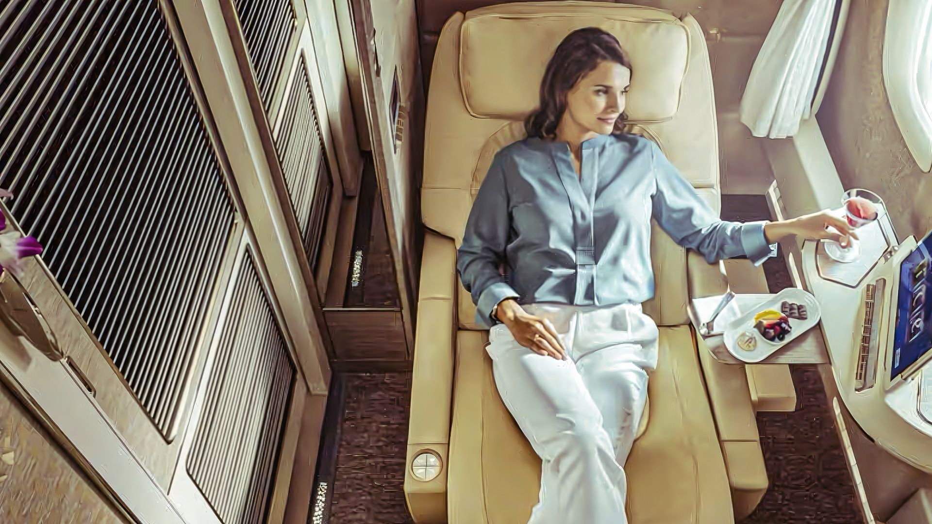 How much does it cost to upgrade to first class on Emirates?