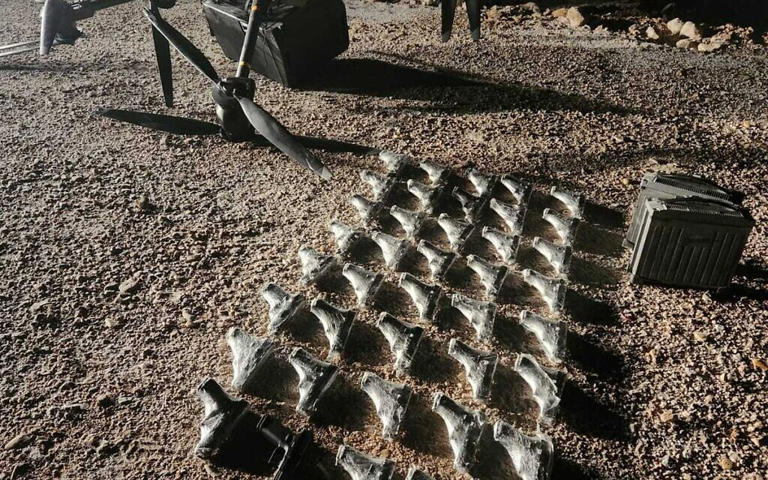 IDF says it foiled attempt to smuggle 40 handguns from Jordan via drone