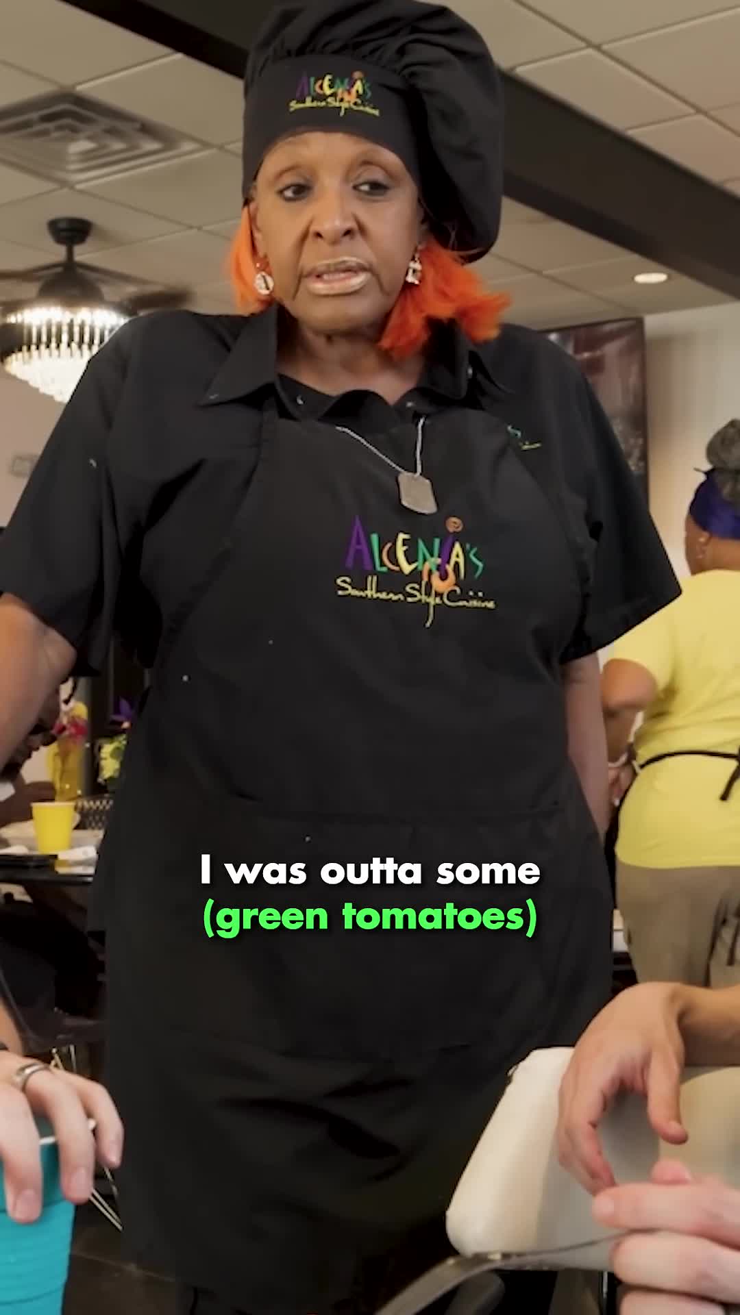 British First Taste of Fried Green Tomatoes at Alcena's Southern Style ...