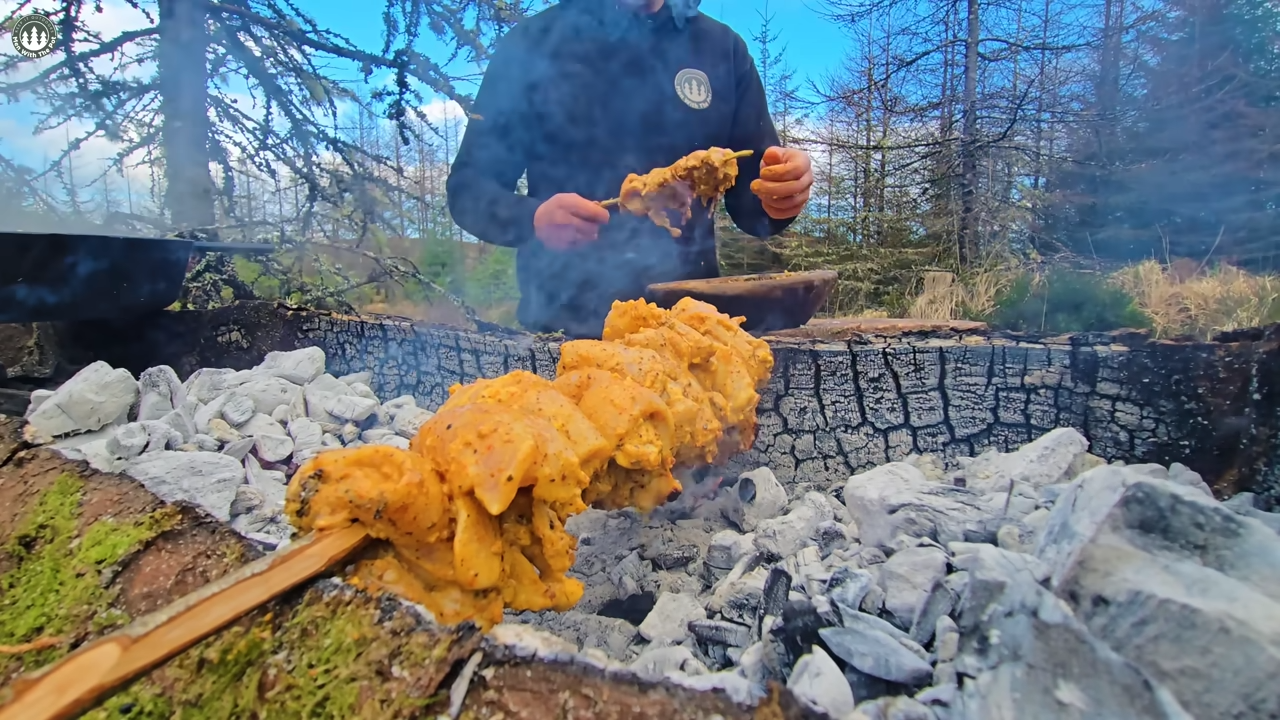What makes this forest-cooked butter chicken taste different